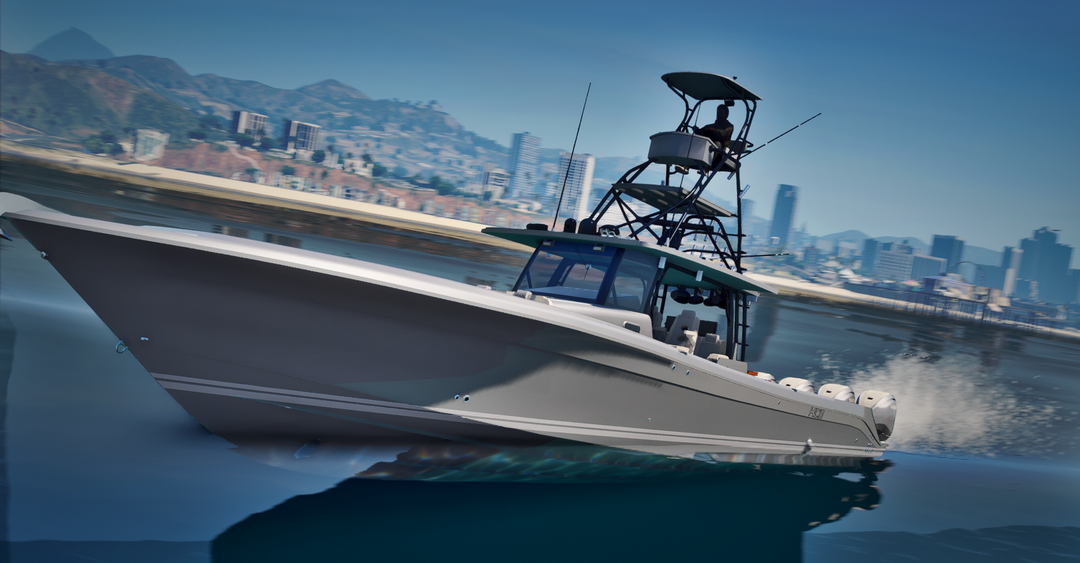 53FT HCB Suenos Fishing Boat with Trailer – Reb's Designs